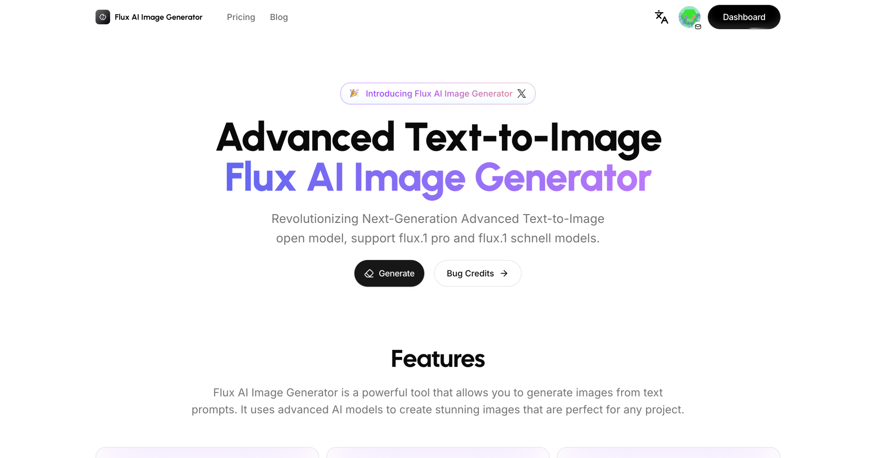 【开源自荐】Flux AI Image Generator - 一个基于 Nextjs 的全栈 AI 网站 · Issue #5050 · ruanyf/weekly · GitHub